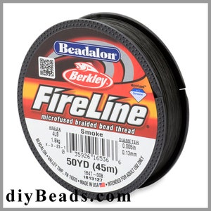 Fireline Bead Weaving Thread (SELECT COLOR/SIZE) - Etsy