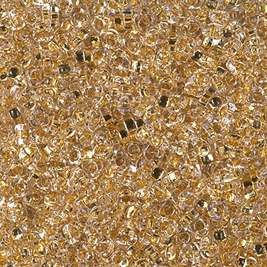 SPTR28-195 Sharp Triangle Bead Miyuki Size 2.8mm 24kt Gold Lined ...