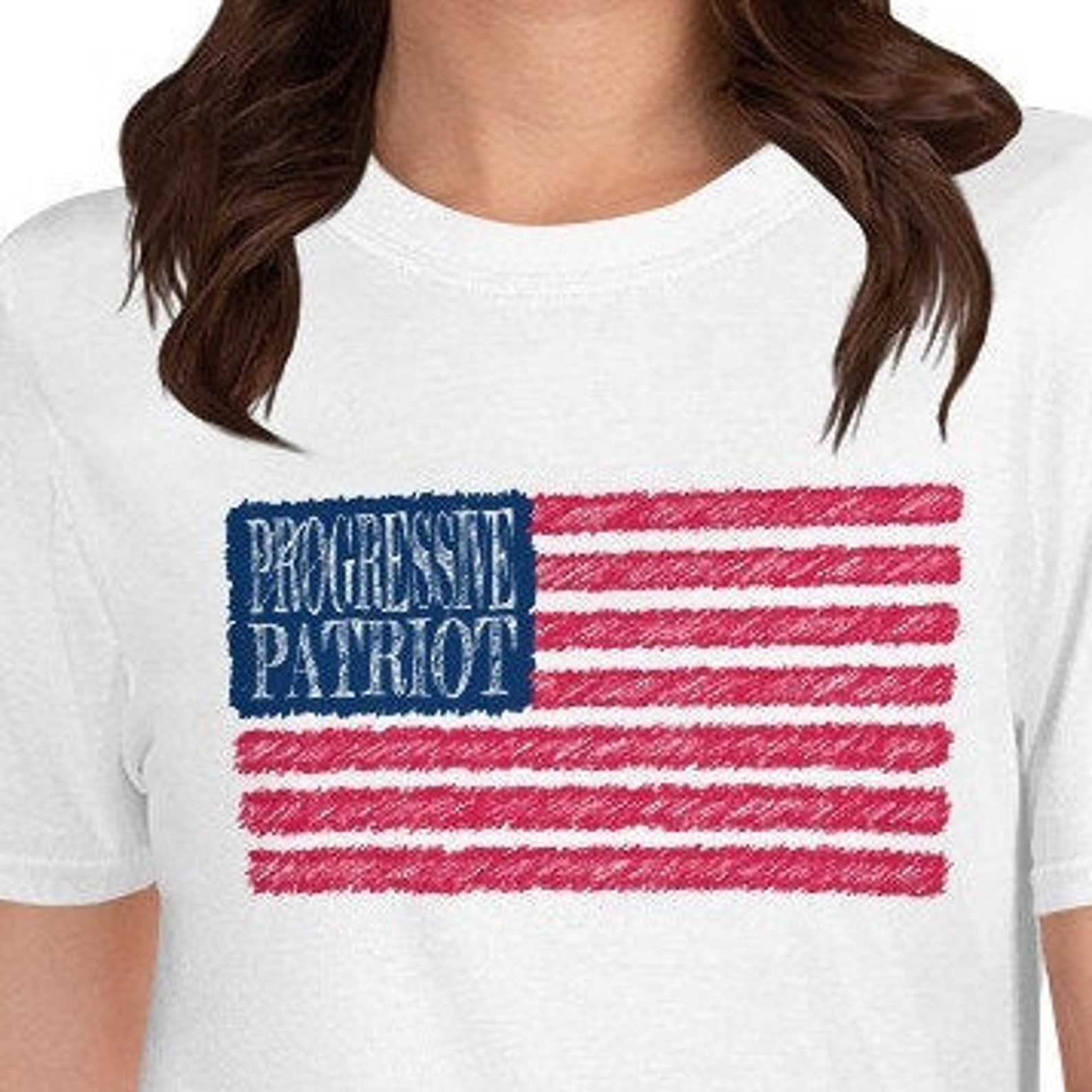 Progressive Patriot T Shirt - Progress is Patriotic - Etsy