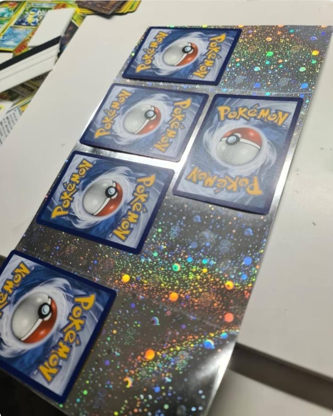 Cosmo / Galaxy Hologram Foil Holo Foil for E.g. Custom Pokemon Cards - Etsy