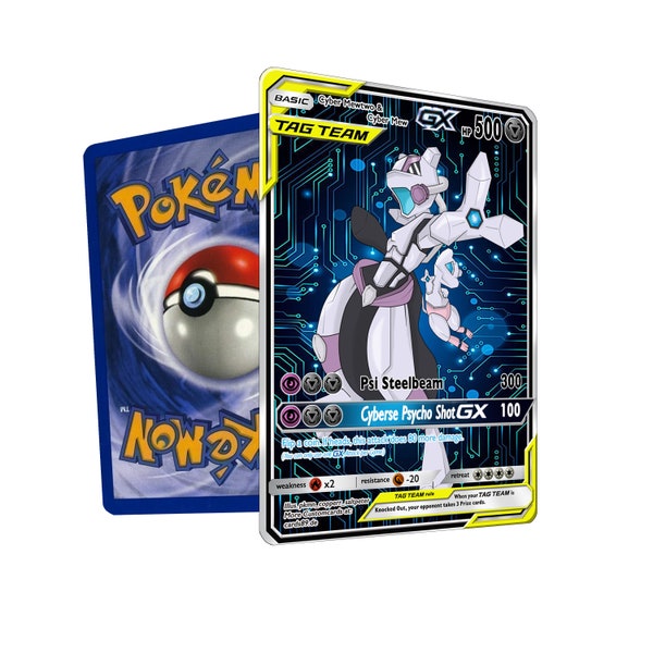 Cyber Mewtwo - Etsy