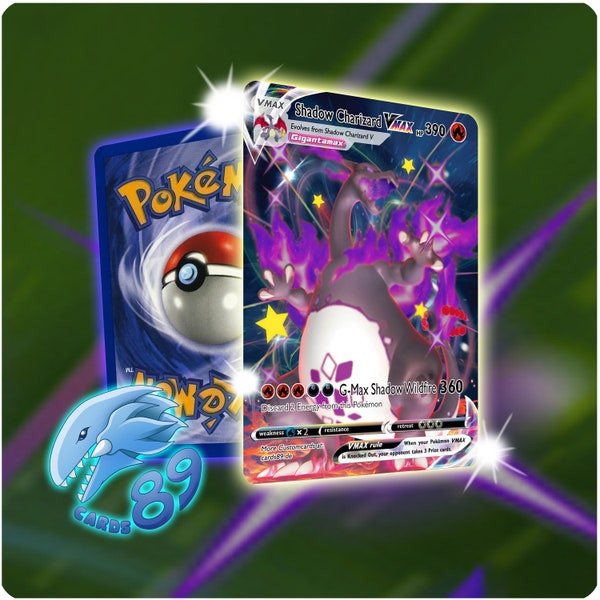 Shadow Charizard Vmax - Etsy