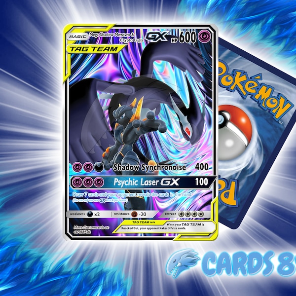 Shadow Pikachu Custom Card - Etsy