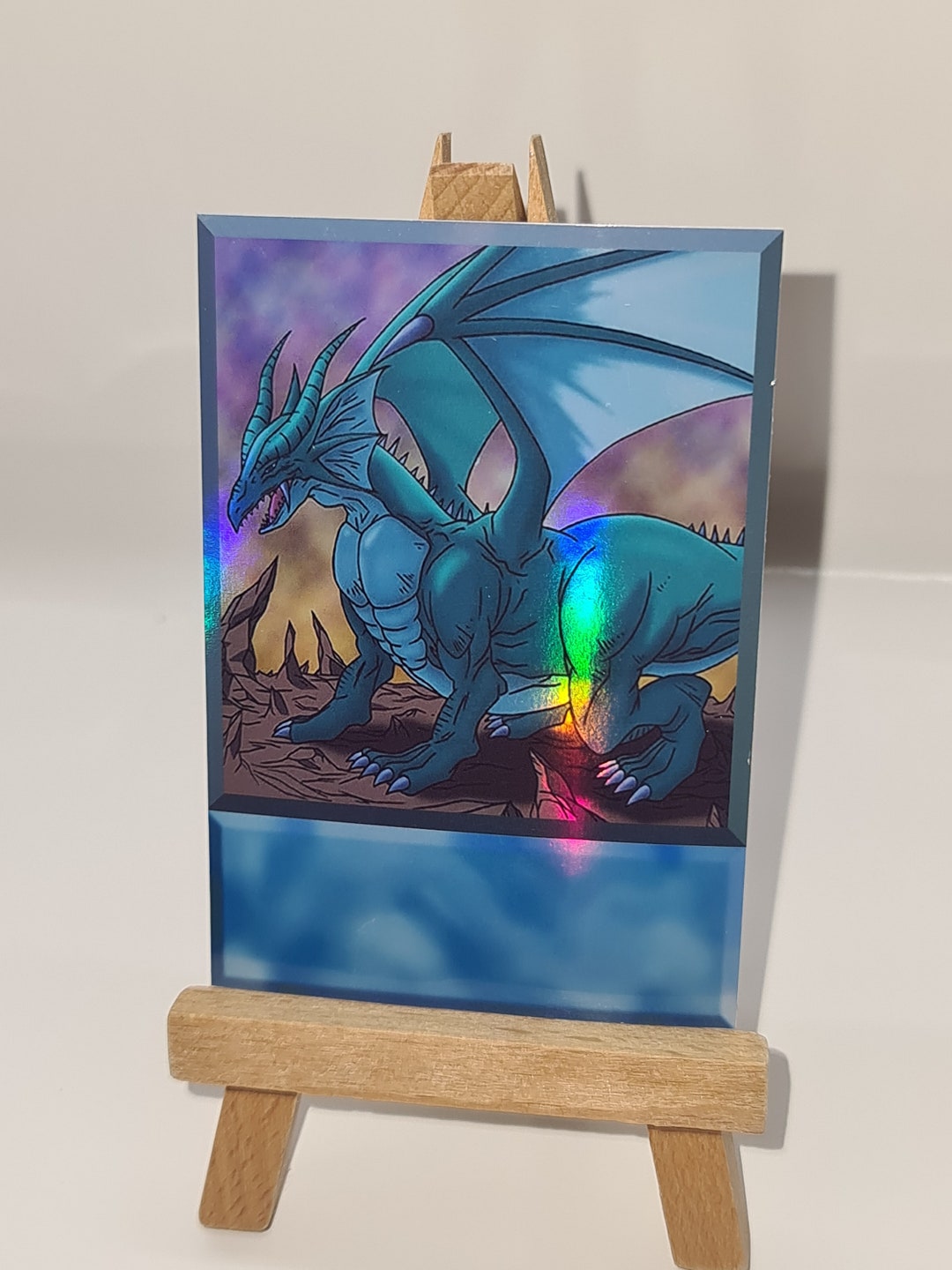 Orica Holo Anime Card Timaeus Legendary Dragon - Etsy