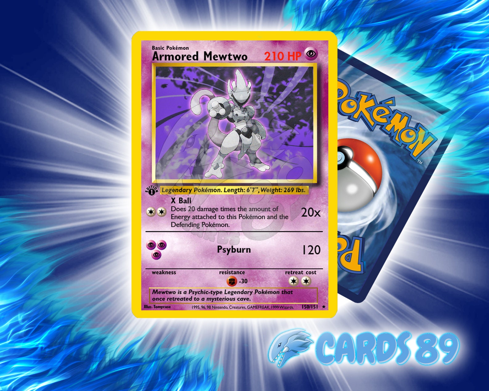 Armored Mewtwo Wallpaper
