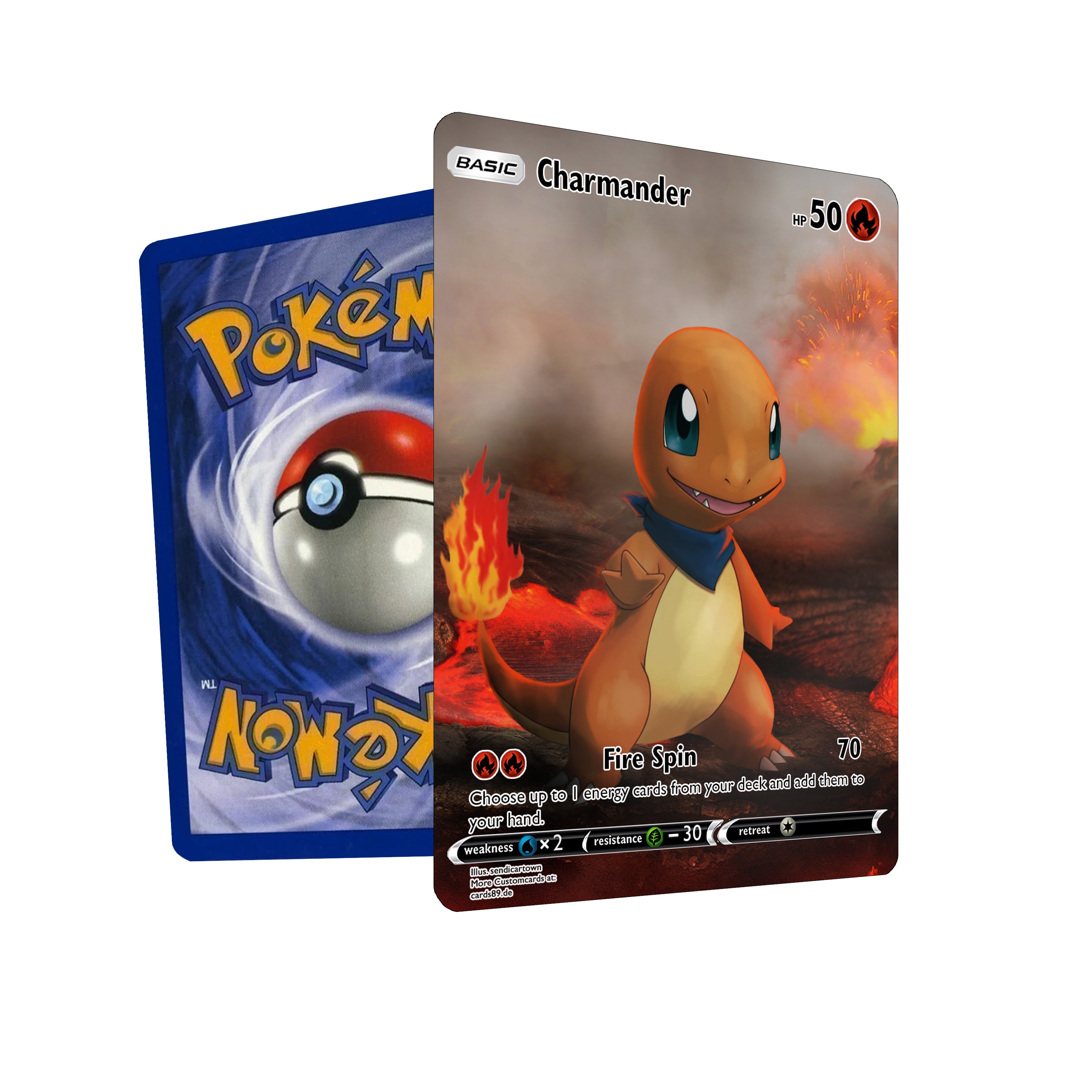 Charmander Card Art