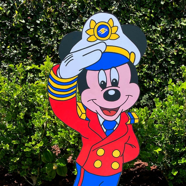 Captain Mickey - Etsy