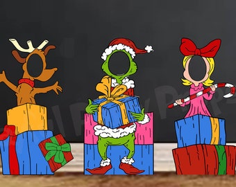 Grinch cutout | Etsy