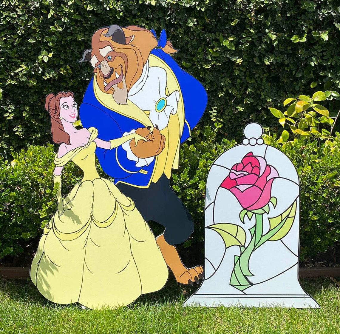 Beauty and the Beast Party, Belle, Belle Decor, Princess Party ...