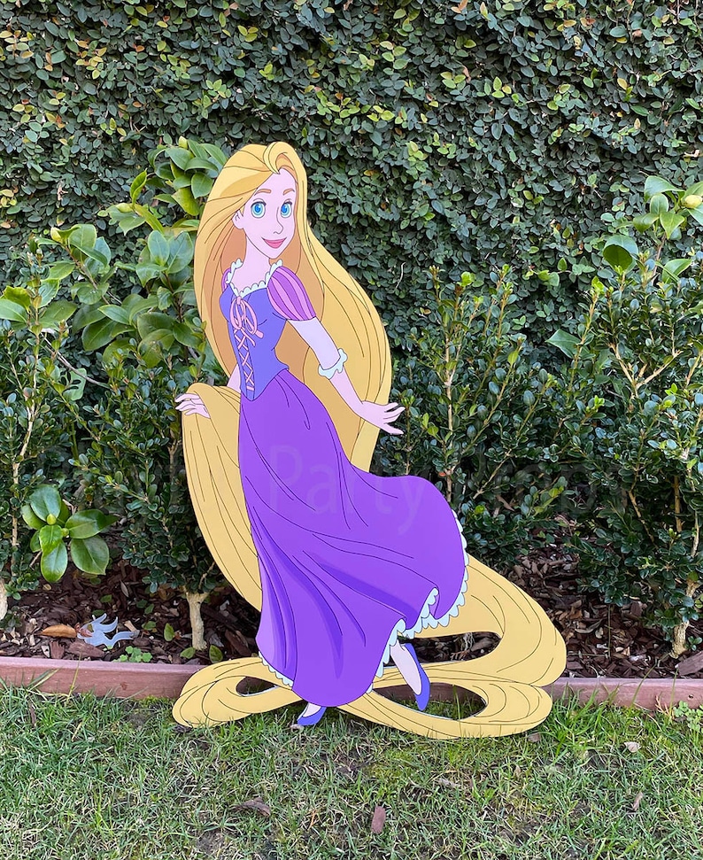 ONE (1) Tangled Rapunzel Standee, Rapunzel Cutout, Tangled Cutout ...
