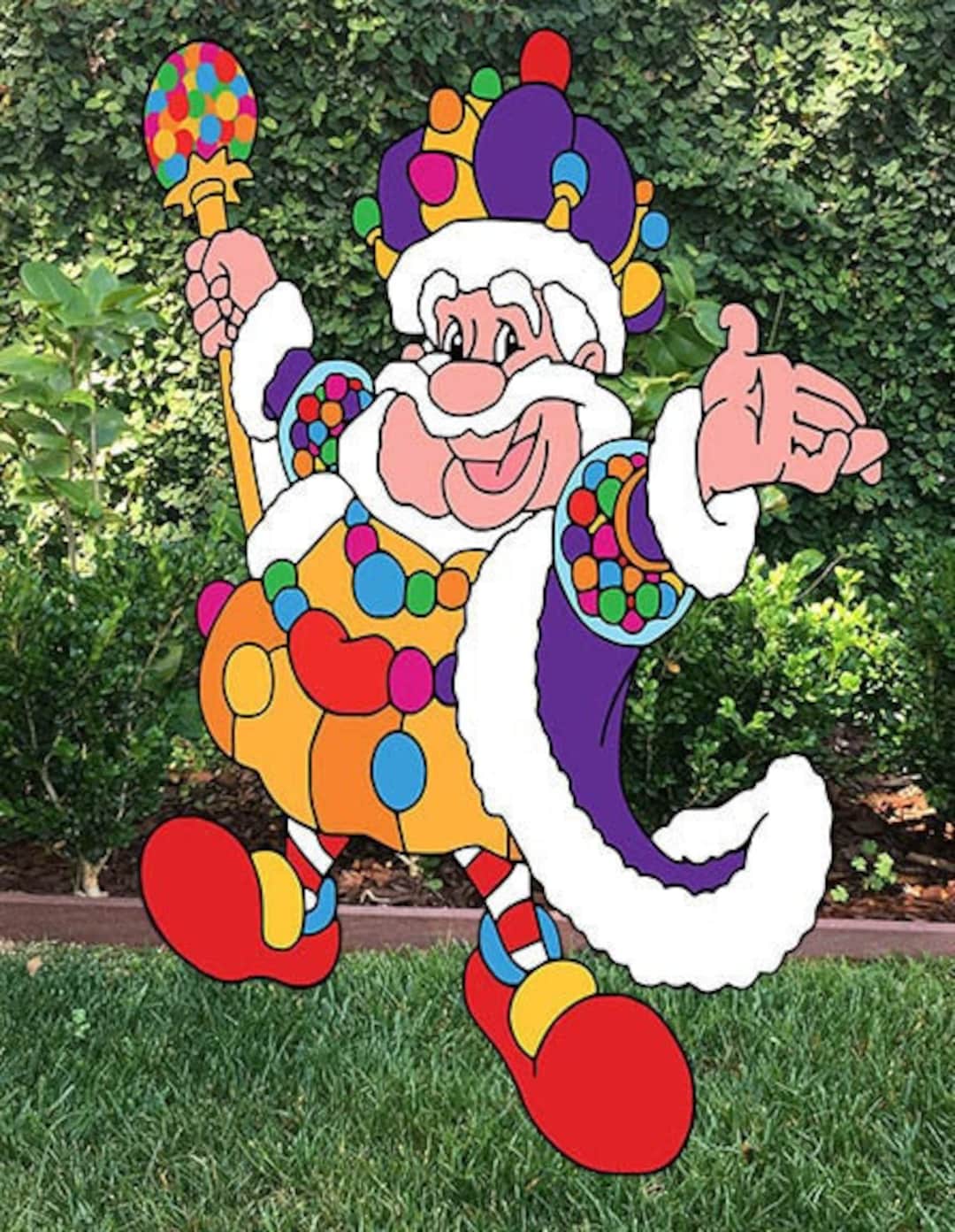 Candyland Birthday Prop Decor - Candyland Cutout - Etsy
