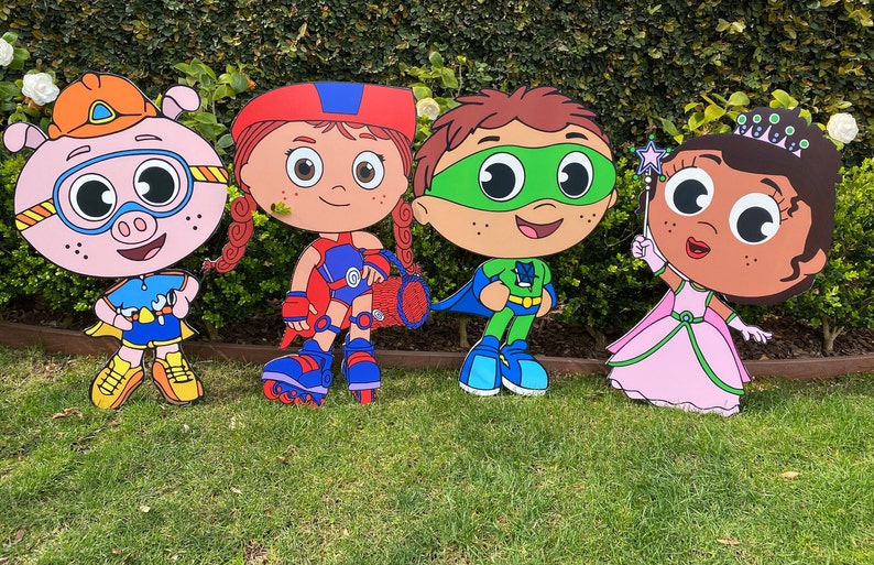 Super Why Party - Super Why Props - Whyatt Party - Etsy