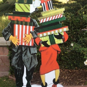 Vintage Christmas Decor - Storefront Vintage Holiday Prop - Christmas ...