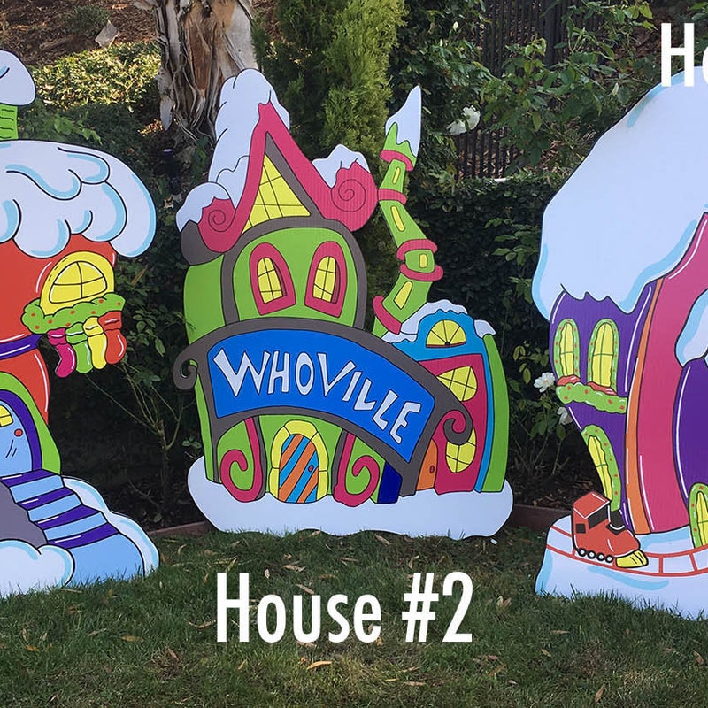 Grinch House - Etsy