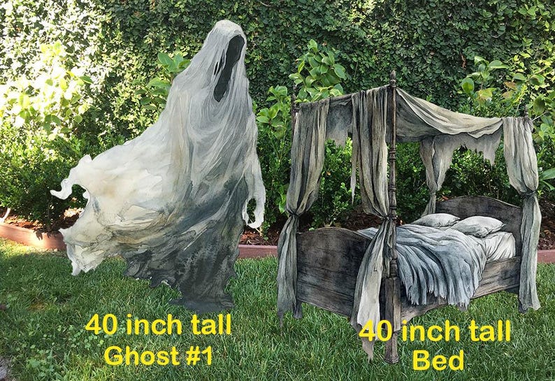 Scary Halloween Props, Scary Ghost Halloween Yard Decor, Haunted ...