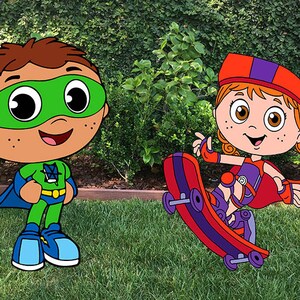 Super Why Party Super Why Props Whyatt Party | Etsy