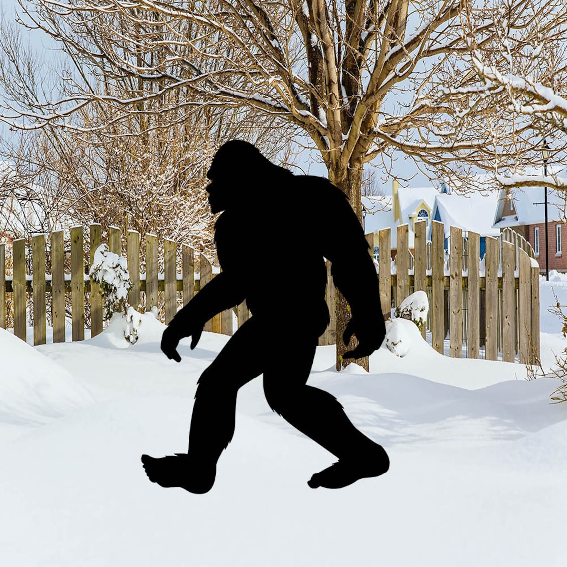 Bigfoot Yard Display - Bigfoot Decor - Sasquatch Prop - Etsy