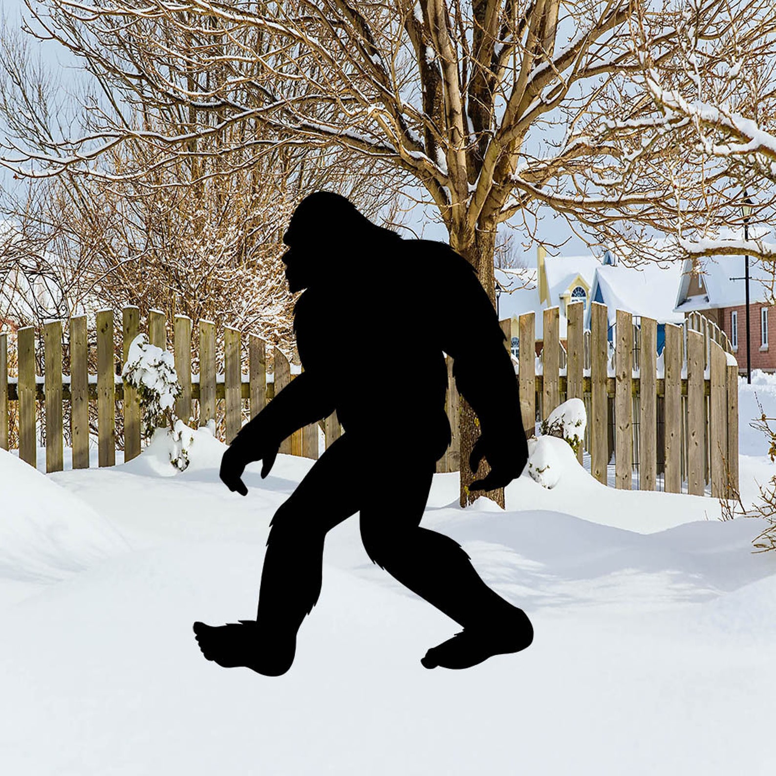 Bigfoot Yard Display - Bigfoot Decor - Sasquatch Prop - Etsy