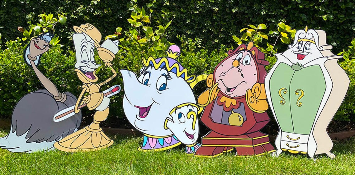 Beauty and the Beast Party, Belle, Belle Decor, Princess Party ...