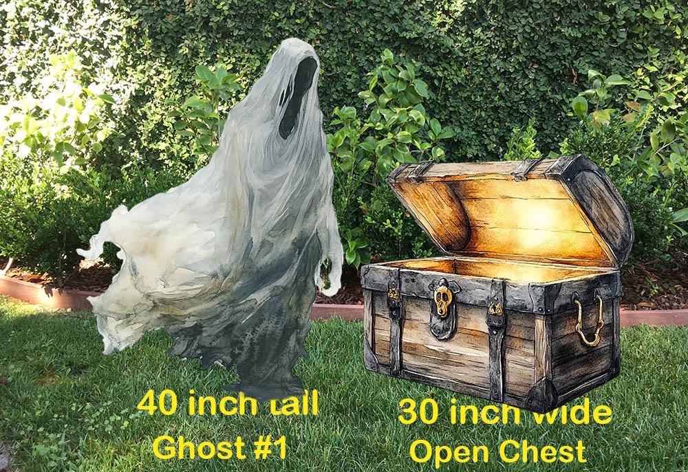 Scary Halloween Props, Scary Ghost Halloween Yard Decor, Haunted ...