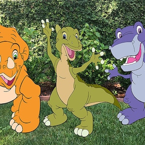 ONE 1 Land Before Time Character Standee, Land Before Time Party, Land ...