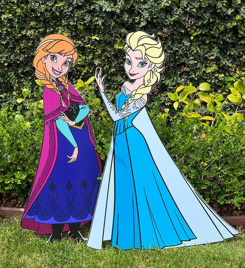 Winter Display, Frozen Yard Art, Winter Wonderland Decor - Etsy