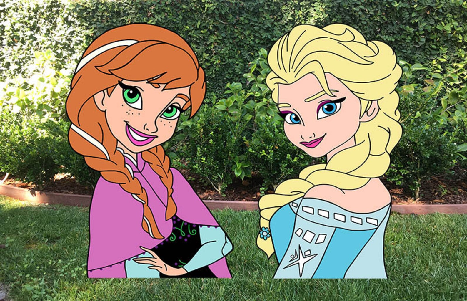 Princess Bust Table Top Decor, Princess Bust Cutouts, Princess Party ...