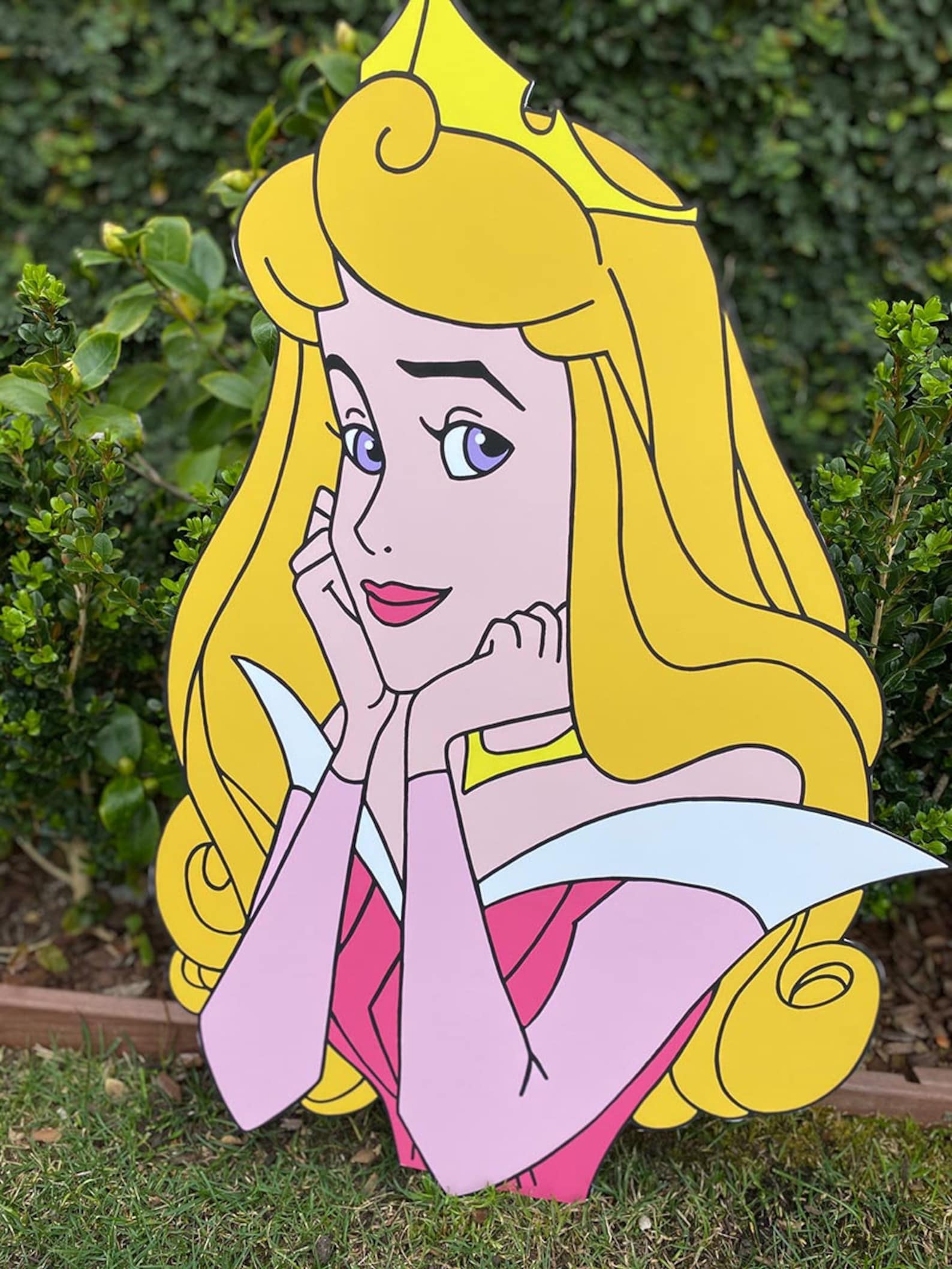 Princess Bust Table Top Decor, Princess Bust Cutouts, Princess Party ...