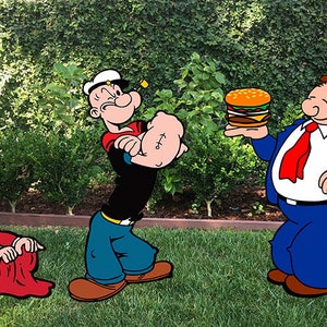 ONE (1) Popeye, Olive Oyl Prop, Sailor Man Prop - Etsy