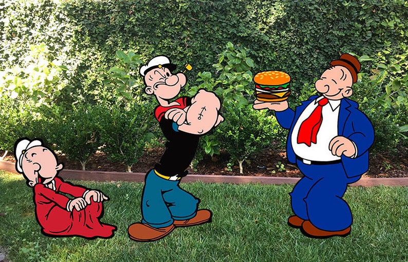 ONE (1) Popeye, Olive Oyl Prop, Sailor Man Prop - Etsy