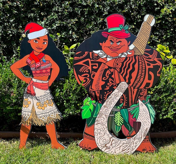 ONE 1 Christmas Themed Moana Island Princess - Etsy