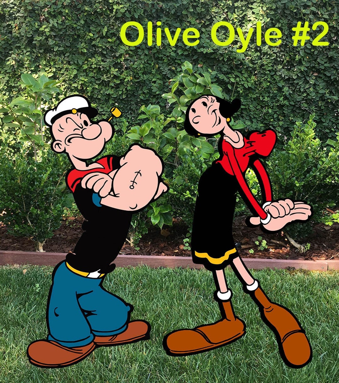 ONE 1 Popeye Olive Oyl Prop Sailor Man Prop Etsy