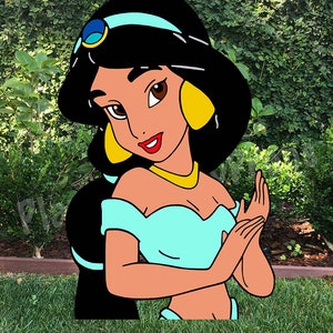 Princess Bust Table Top Decor, Princess Bust Cutouts, Princess Party ...