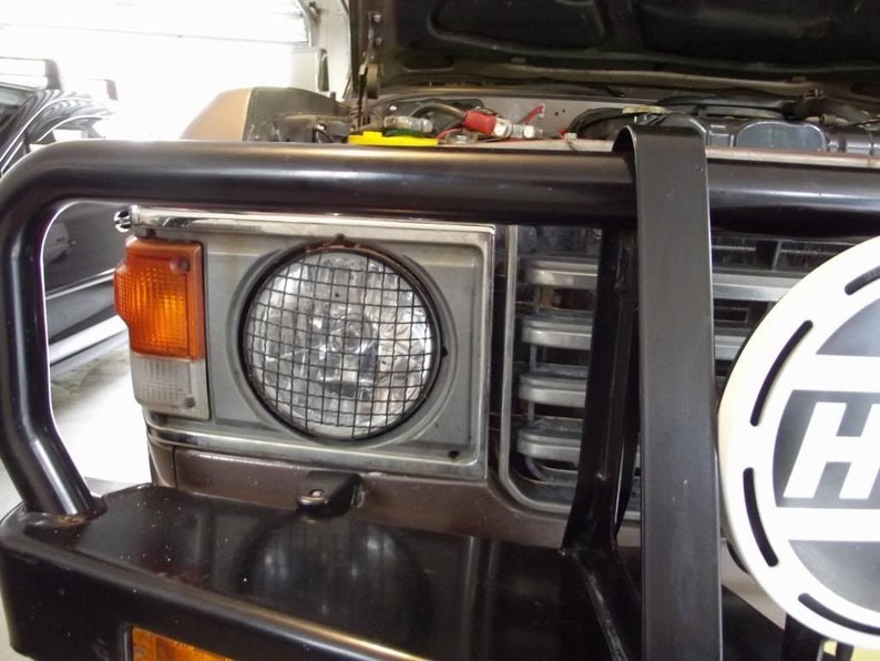 FJ60 FJ55 FJ40 Headlight Cover Stone Guards CHROME With | Etsy