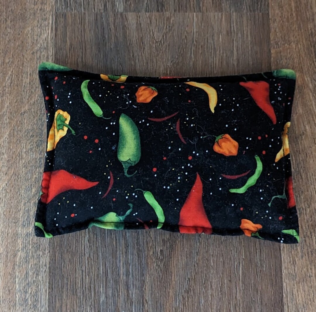 Chili Pepper Fabric Cherry Pit Heating Pad: USA Made Ice Pack Mother's ...