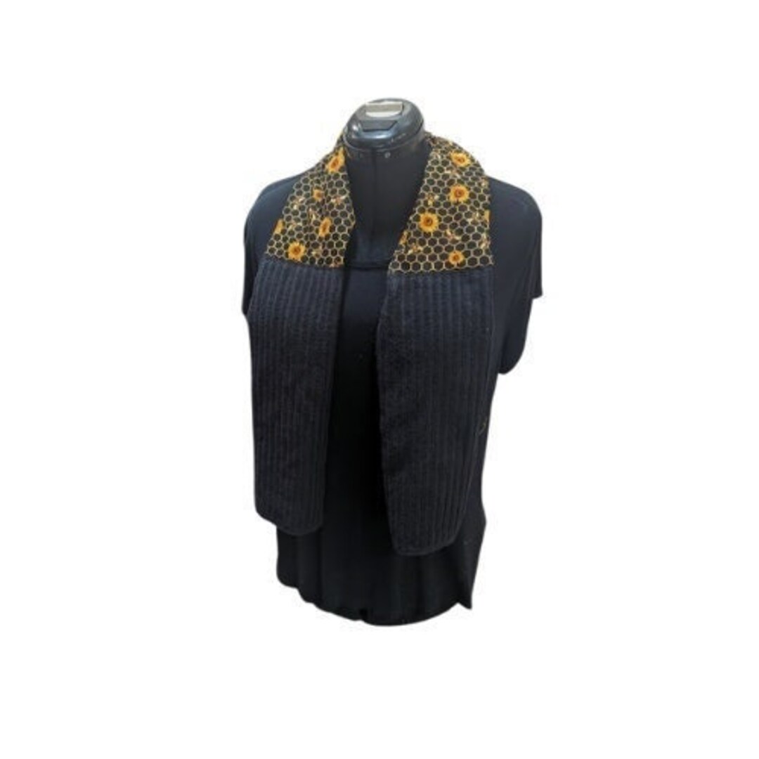 Kitchen Scarf Dishtowel Boa Bee Hive Sunflower Shower Gift Gift for ...