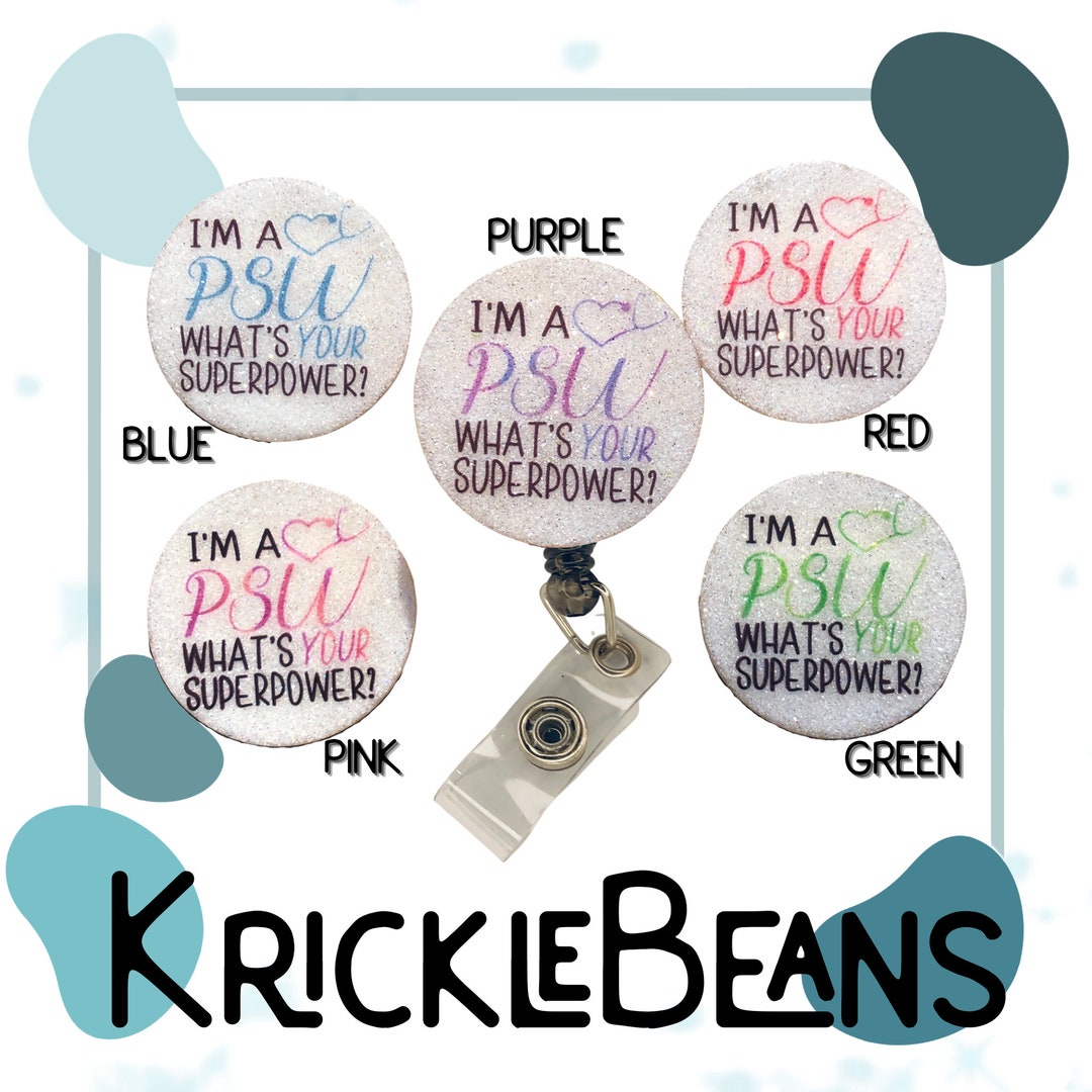 PSW Superpower Retractable ID Holder Badge Reel, PSW Badge Reel ...