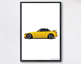 Honda S2000 Poster - Etsy