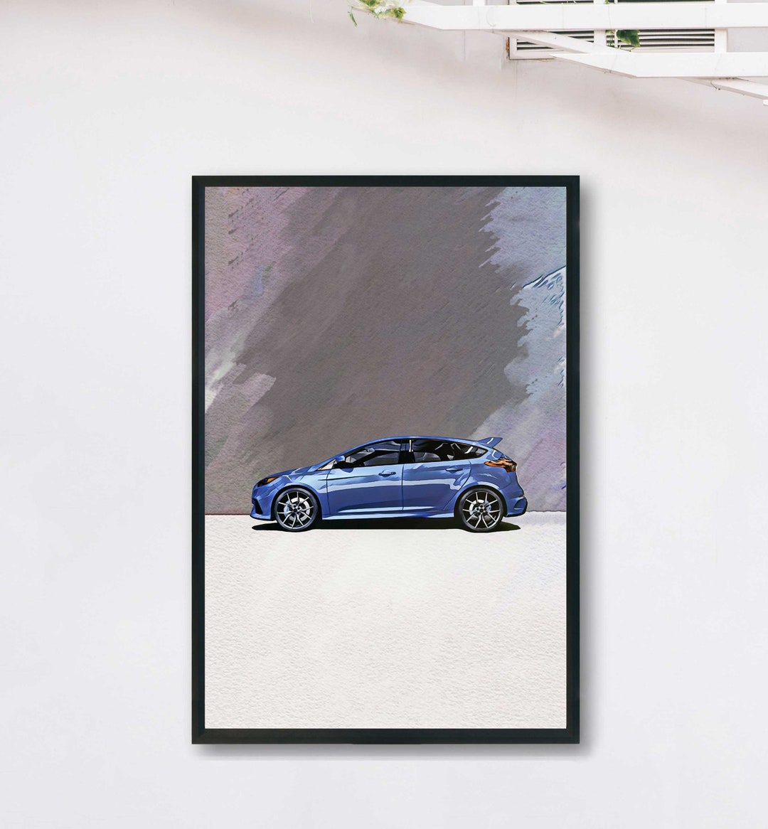 Ford Focus RS / ST Poster Print - Etsy
