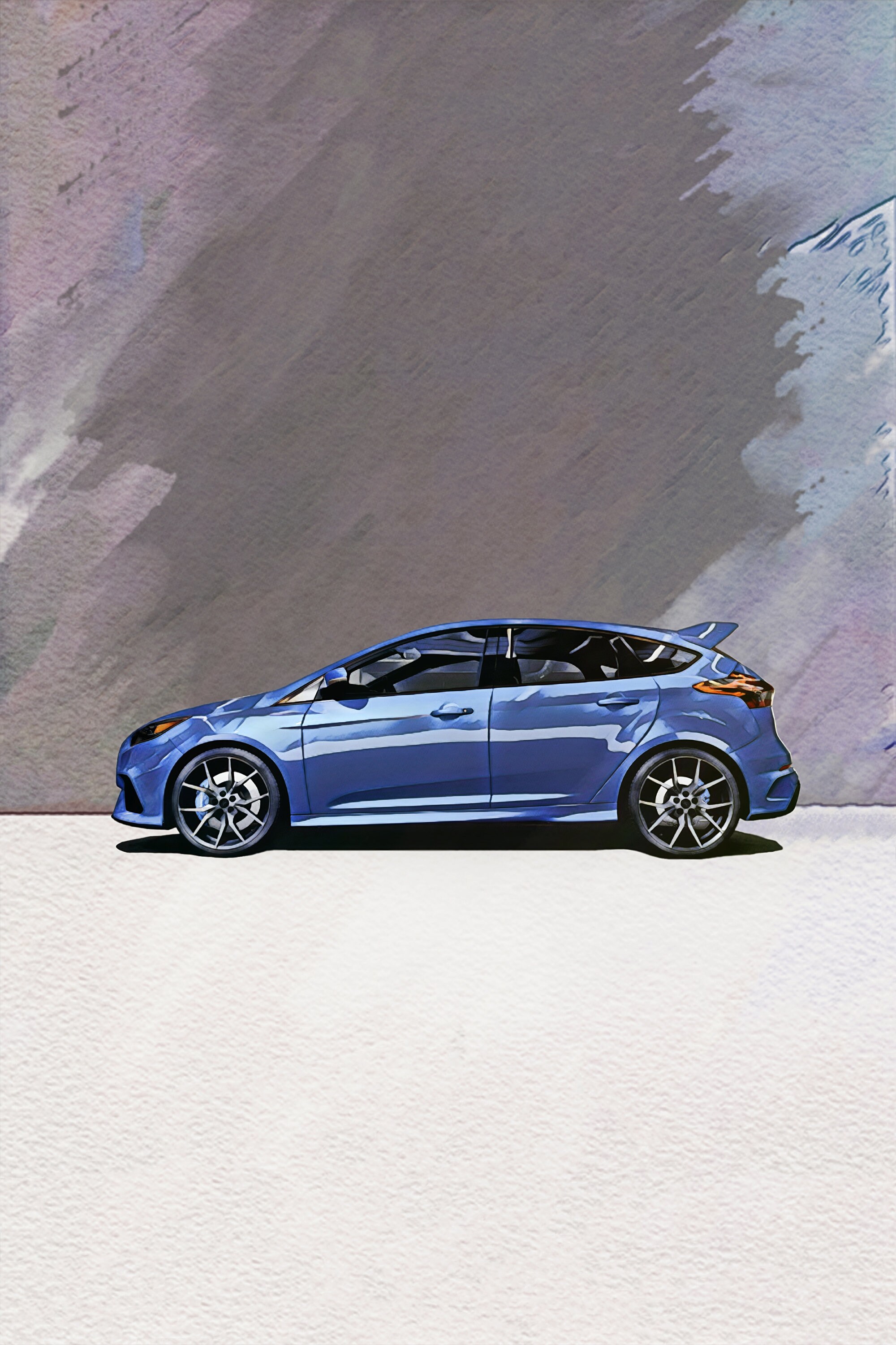 Ford Focus RS / ST Poster Print - Etsy