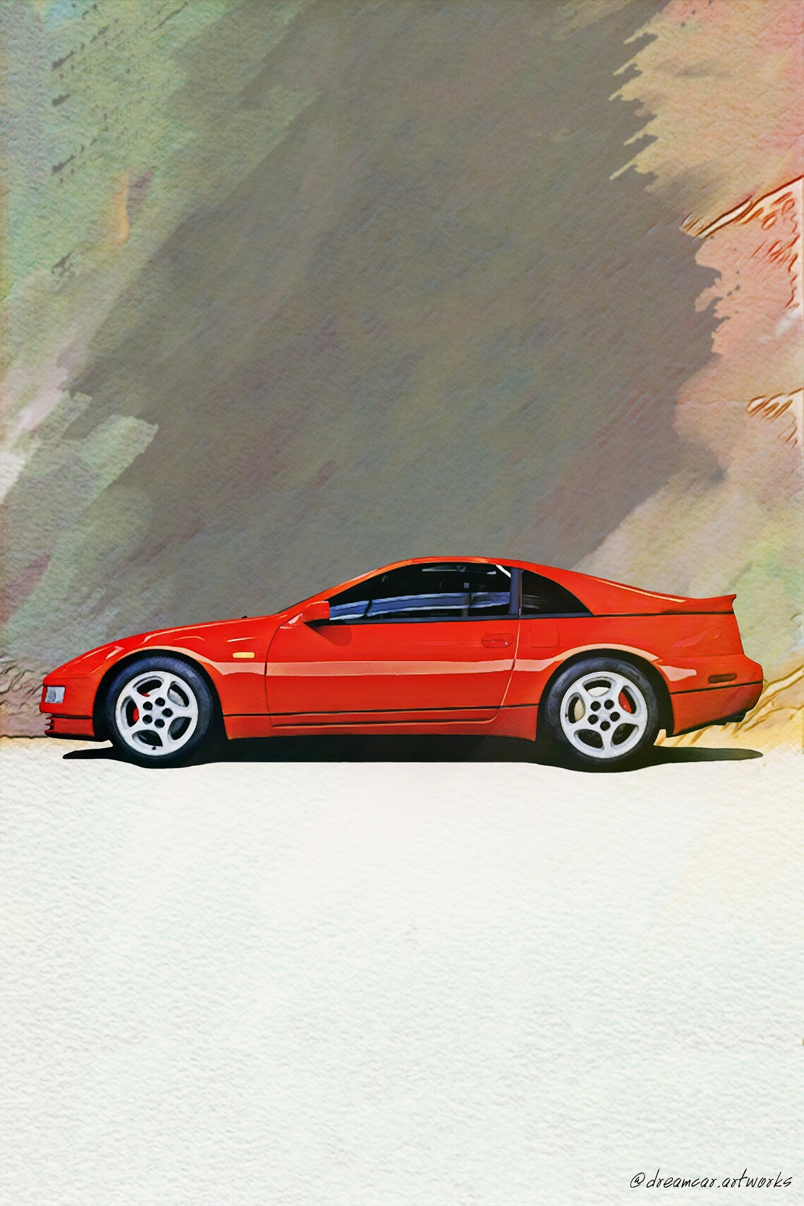 Nissan 300ZX Poster Nissan Z Car Print - Etsy