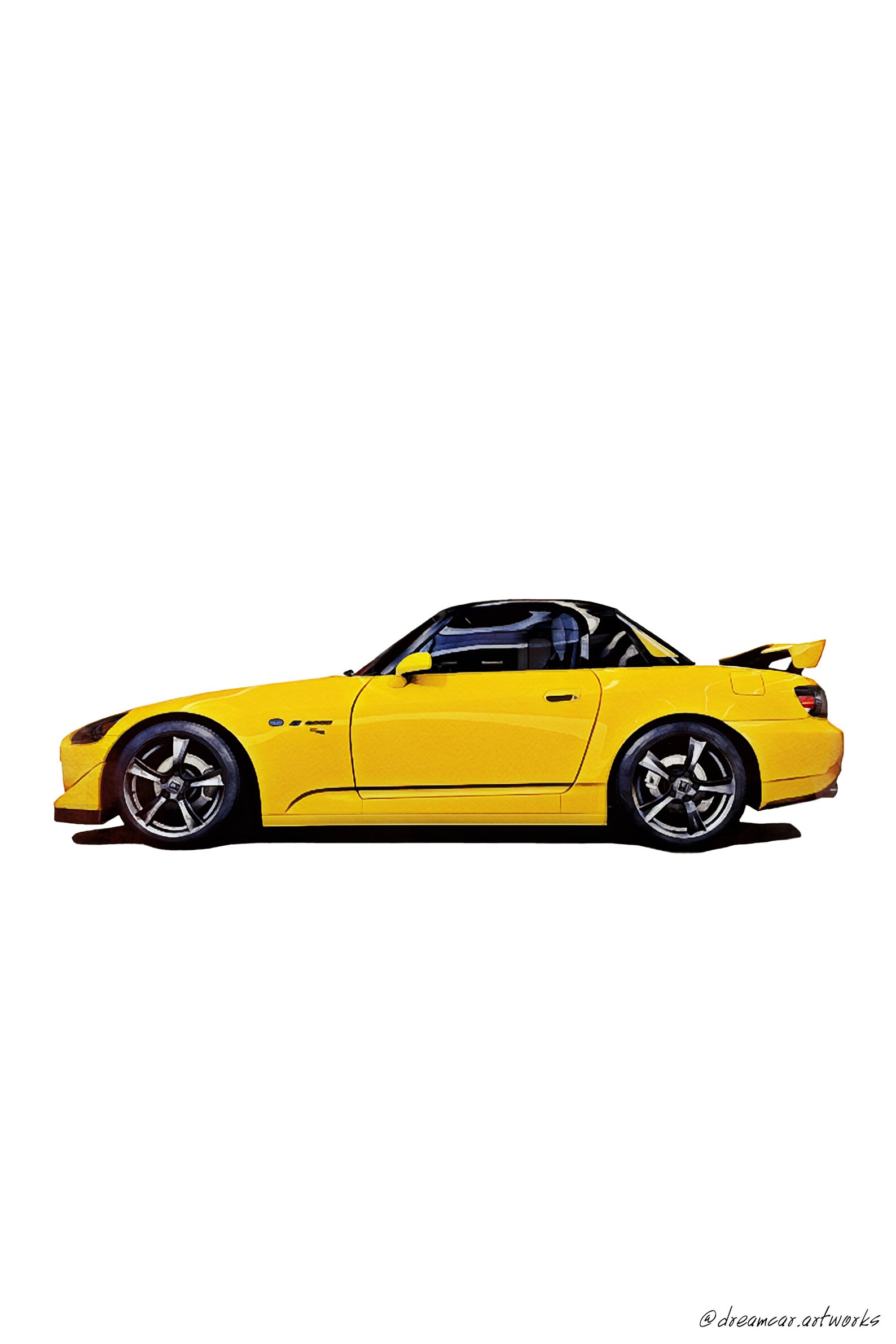 Honda S2000 Car Poster, Design S2000 Car Print, JDM Car Wall Art - Etsy