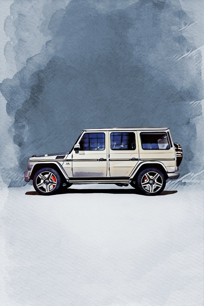 Mercedes-benz G65 AMG Poster, Mercedes G Class Print - Etsy