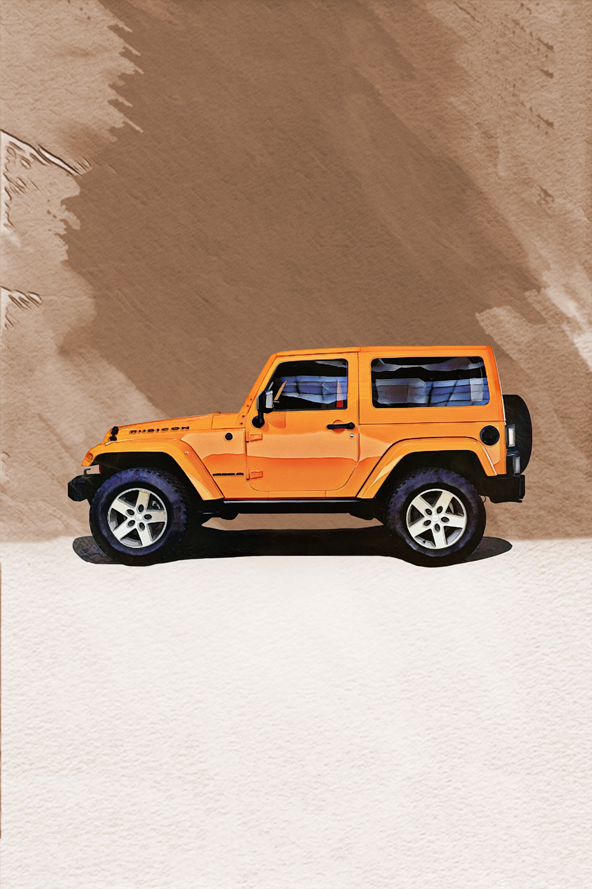Jeep Wrangler Rubicon Poster, Wrangler Print - Etsy