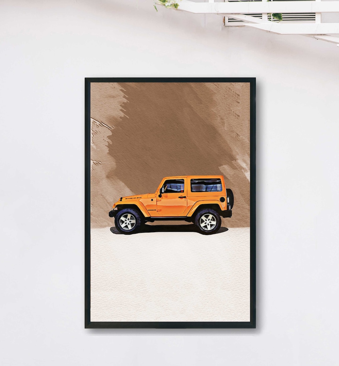 Jeep Wrangler Rubicon Poster, Wrangler Print - Etsy