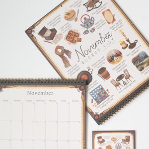 2026 Bucket List Calendar | 9x12 Inch Calendar - Etsy