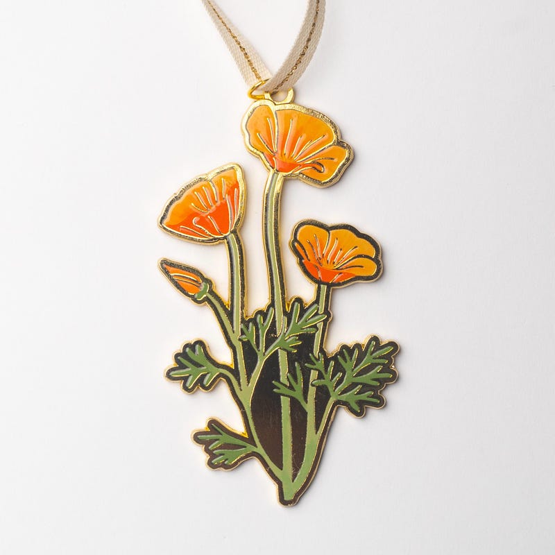Poppy Ornaments - Etsy