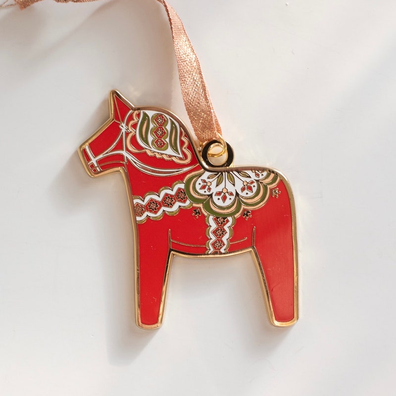 Winter Swedish Horses - Etsy