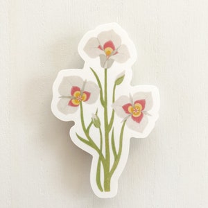 Utah State Flower Sticker, Utah State Flower, Sego Lily Sticker, Sego ...