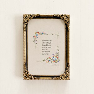 Invincible Summer Albert Camus | Albert Camus Art Print, Poem Art Print ...